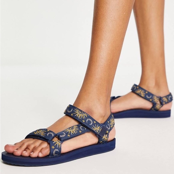 Teva | Shoes | New Teva Stars And Moon Outdoor Sandal Size 7 Brand New ...